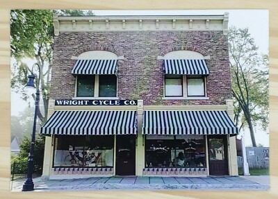 Postcard Wright Cycle Shop Greenfield Village Dearborn Michigan USA ...