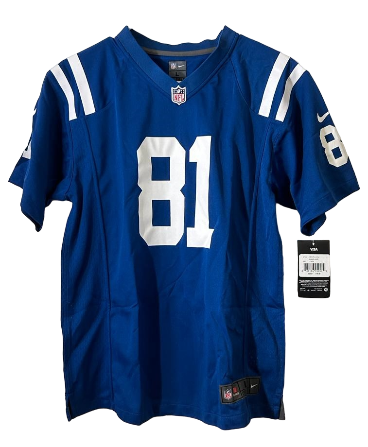 Nike Youth Indianapolis Colts Andre Johnson #81 Game Jersey, Blue ...