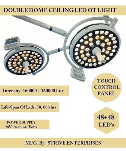 Medical Procedure OT Room Light adjustable Focus OT Lamp Operation ...