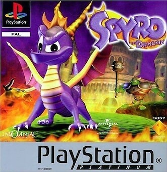 Spyro the Dragon [Platinum] [DISC ONLY] (PS1) [PAL] - WITH WARRANTY ...