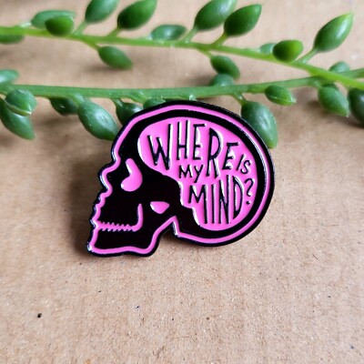 Pixies Enamel Pin badge - Fight Club Where is my mind Rock Band metal ...