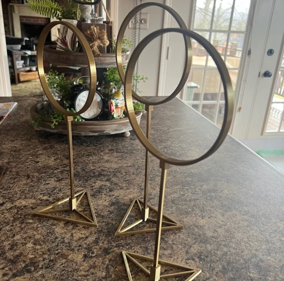 Gold Quidditch Hoops / Goal Posts (Party Decoration) | eBay