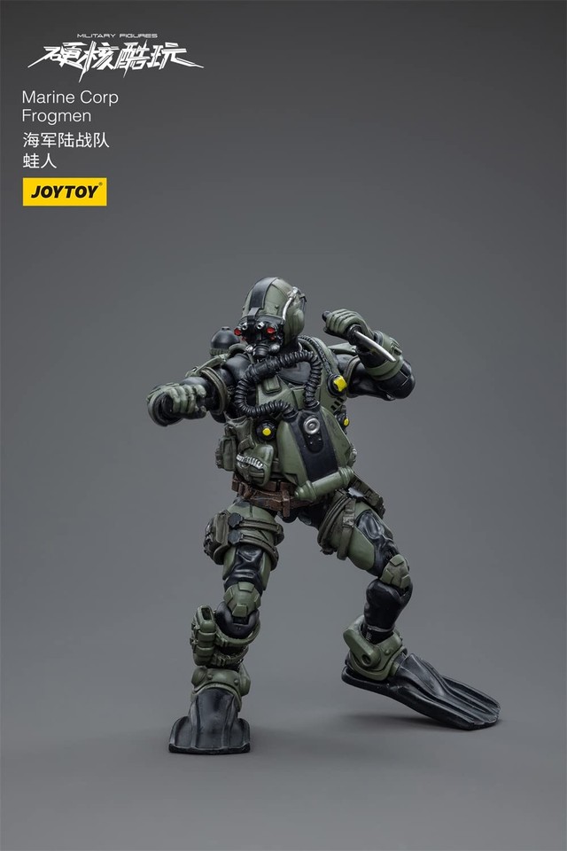 Hiplay Joytoy 1/18 Soldier Action Figure - Marine Corps Frogman | eBay UK