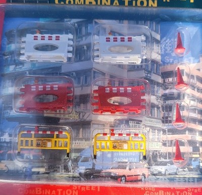 1:76 Hong Kong Street Scenery Diorama model set - road construction ...