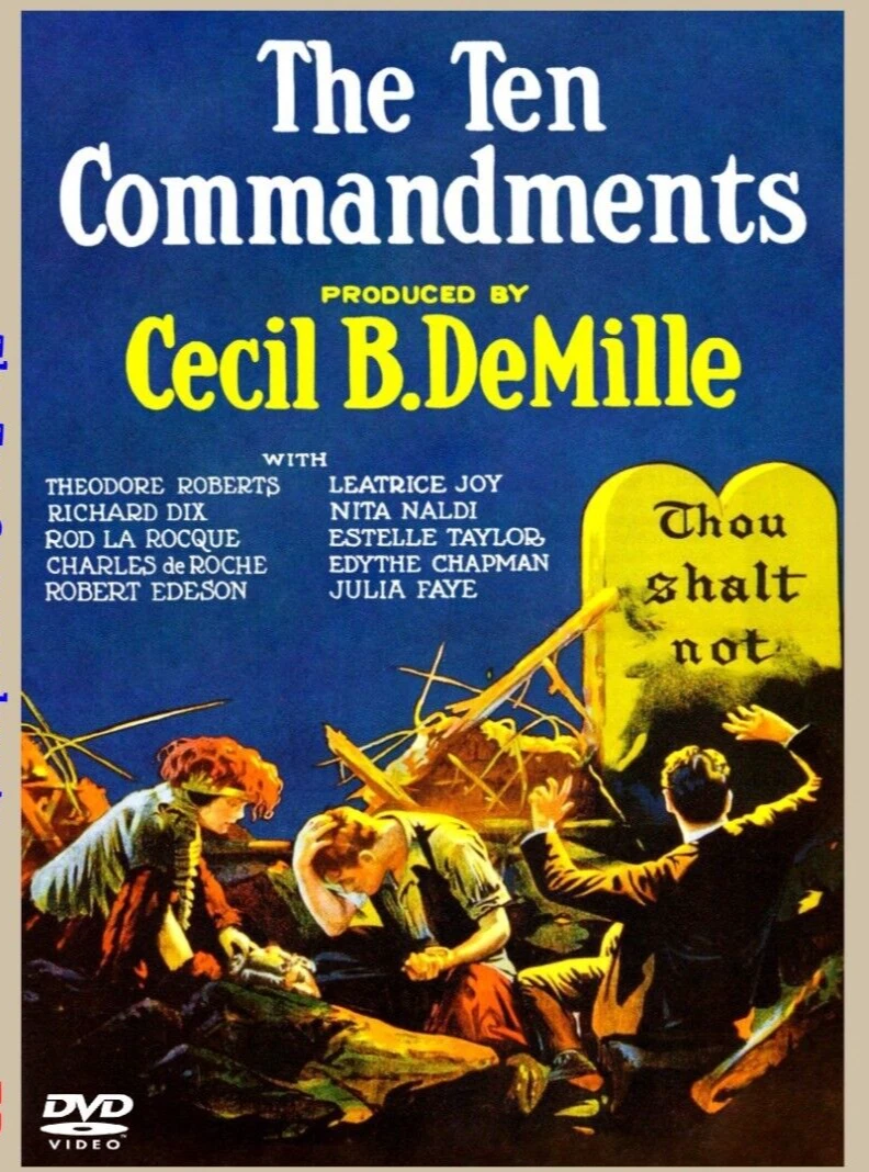 Cecil B Demille 10 Commandments 1923