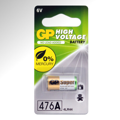 3 GP Alkaline Batterie 6 Volt 476A 4LR44 A544 L1325 L1325F 4A76 28A ...