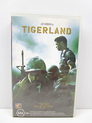 Tigerland, Colin Farrell, VHS Tape, Vintage Video, War Movie MA15+ 2000 ...