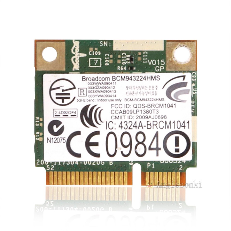DELL Wireless DW 1520 WLAN Wifi Card Studio Laptop 1555 1745 Network ...