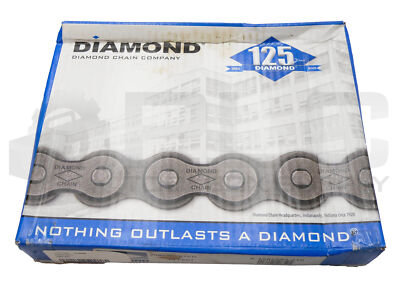 NEW SEALED DIAMOND X-1587050-010 CHAIN 10FT 2050 RIVETED | eBay