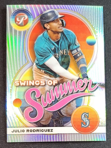 Julio Rodriguez 2023 Topps Pristine Swings of Summer #SS-6 Mariners | eBay