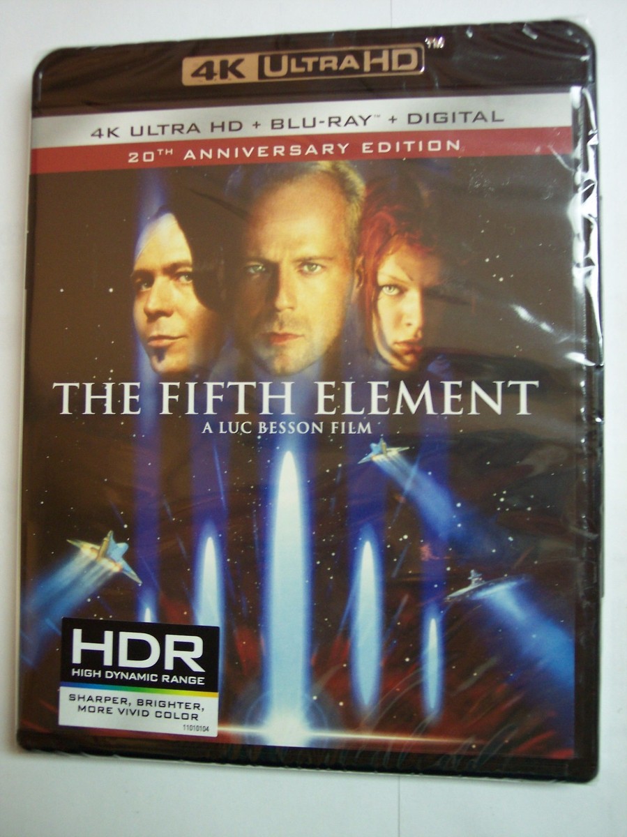 New The Fifth Element 4k Ultra Hd Blu Ray Digital 2 Disc