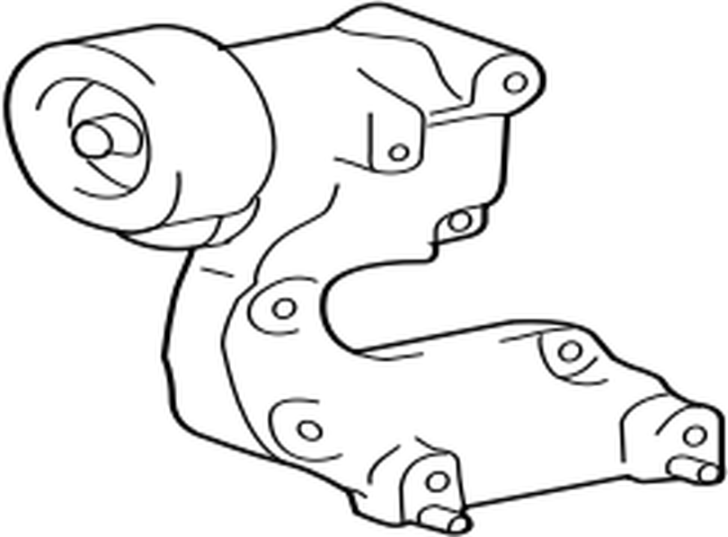 16620-31040 Toyota Tensioner assy, v-ribbed belt 1662031040, New ...