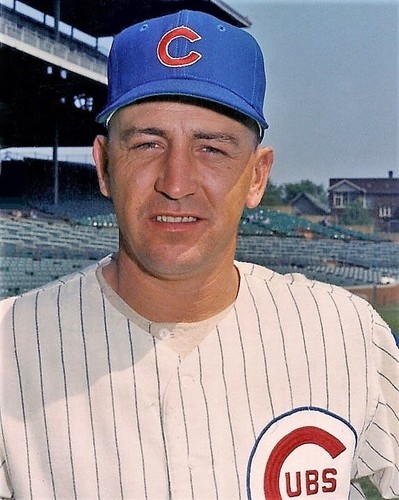 Ed Bailey 1965 Chicago Cubs 8x10 Wrigley Field SF Giants Cincinnati ...