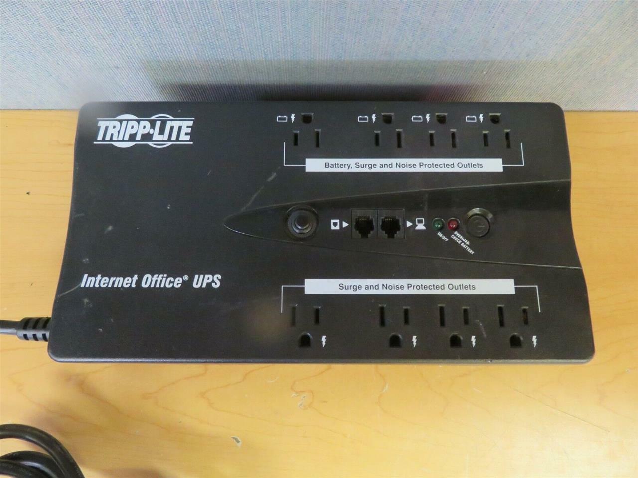 Tripp Lite Internet Office UPS Internet550U 120VAC In 115VAC 550VA Out ...