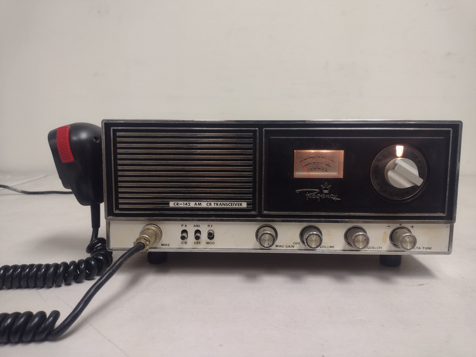 Regency CR-142 CB Radio AM Transceiver Home Base Radio - Used, Untested ...