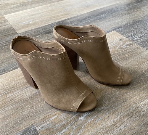 Indigo Rd. women's shoes sz 7M Open Toe 4” Block Heel Bootie Style | eBay