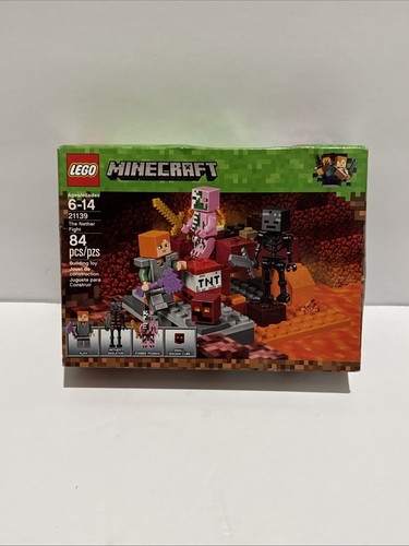 LEGO Minecraft: The Nether Fight (21139) New Sealed! RETIRED Building ...