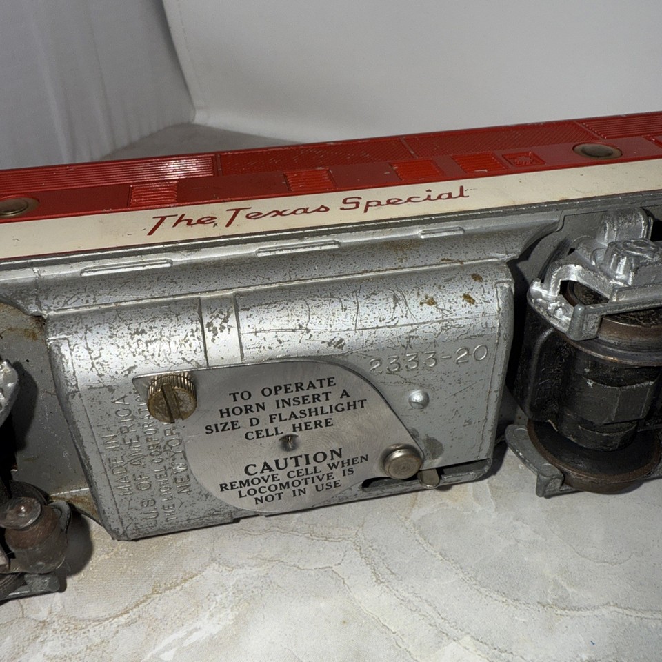 Lionel Train O Gauge Post War The Texas Special Train Set | eBay