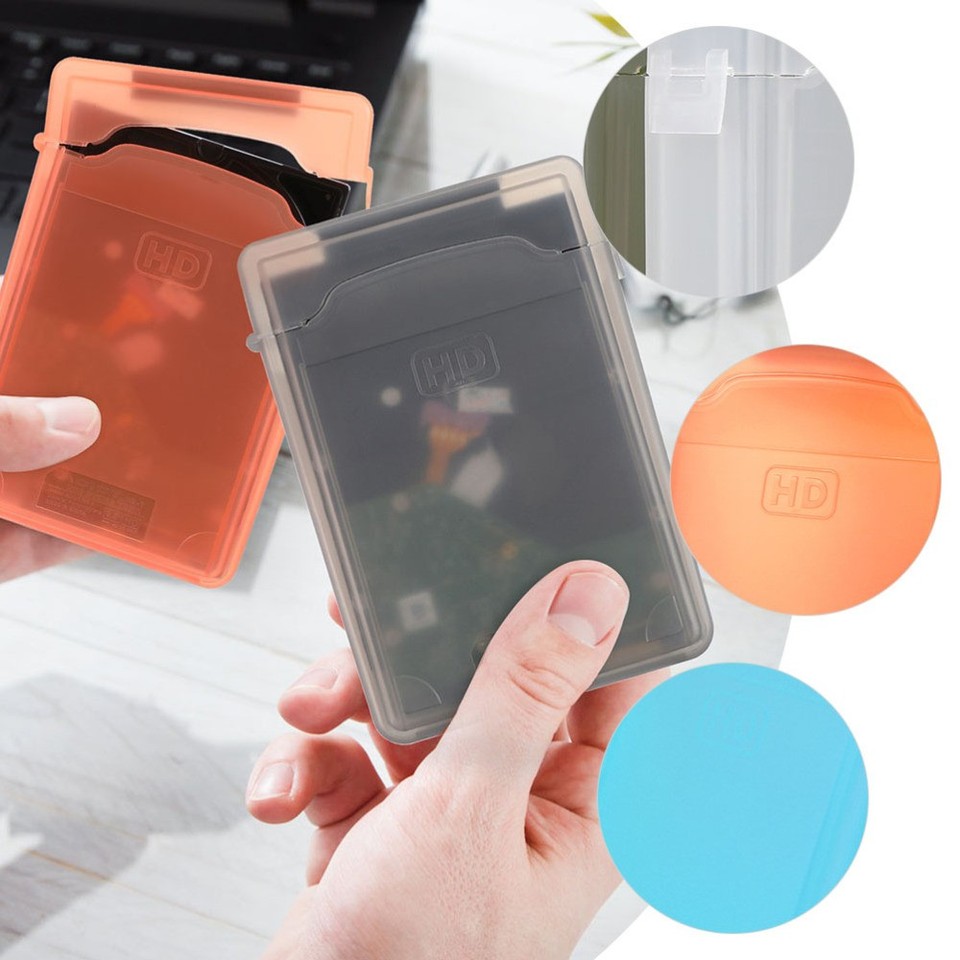 5 Pcs Hard Disk Protection Box Travel Storage Drive Case Portable | eBay