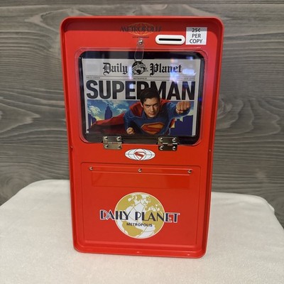 AMC 2025 Superman Krypto Daily Planet Newspaper Box Popcorn Bucket NEW ...
