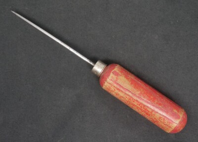 Vintage Heavy Duty Red Handle Ice Pick. 8 3/4" Long Pick is 4 1/4". | eBay