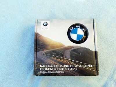 BMW FIXED FLOATING CENTER CAPS, ORIGINAL BMW, BRAND NEW, 65mm ...