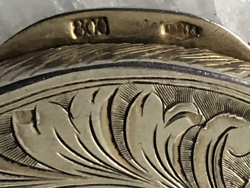 Antique Vintage Italian Italy 800 Silver Enamel Classical Lovers Powder ...