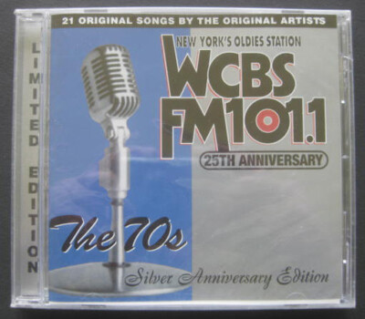 WCBS 25th Anniversary 3: Best of 70's / by Various Artists (CD, 1997 ...
