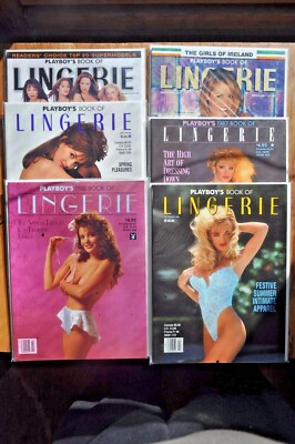 Playboy's Special Editions; Select Assorted Playboy's Book Of Lingerie. | eBay