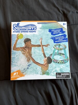Swimways Hydro Spring Hoops, Pool Toy Basketball Summer | eBay