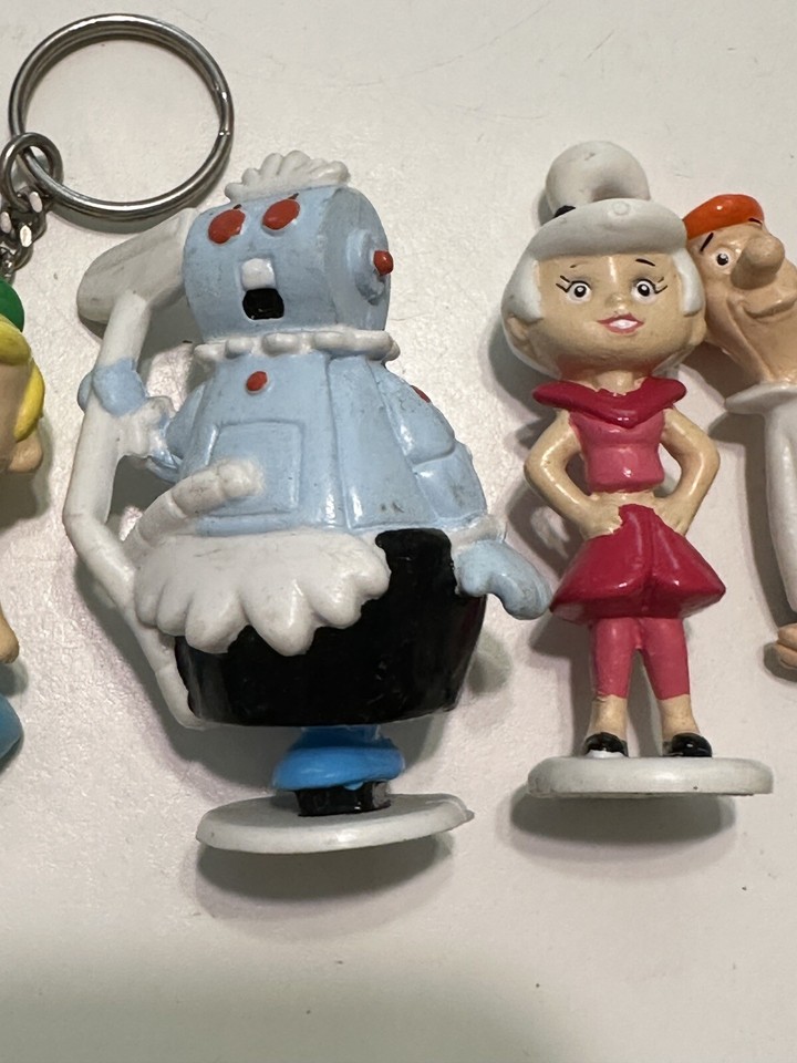 Vintage 1990 APPLAUSE JETSONS PVC FIGURES Squeep Jane Elroy Judy George ...