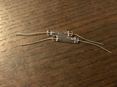 2 New Warm White 12v 100ma Axial Wired Lamps INCANDESCENT Vu Meter ...