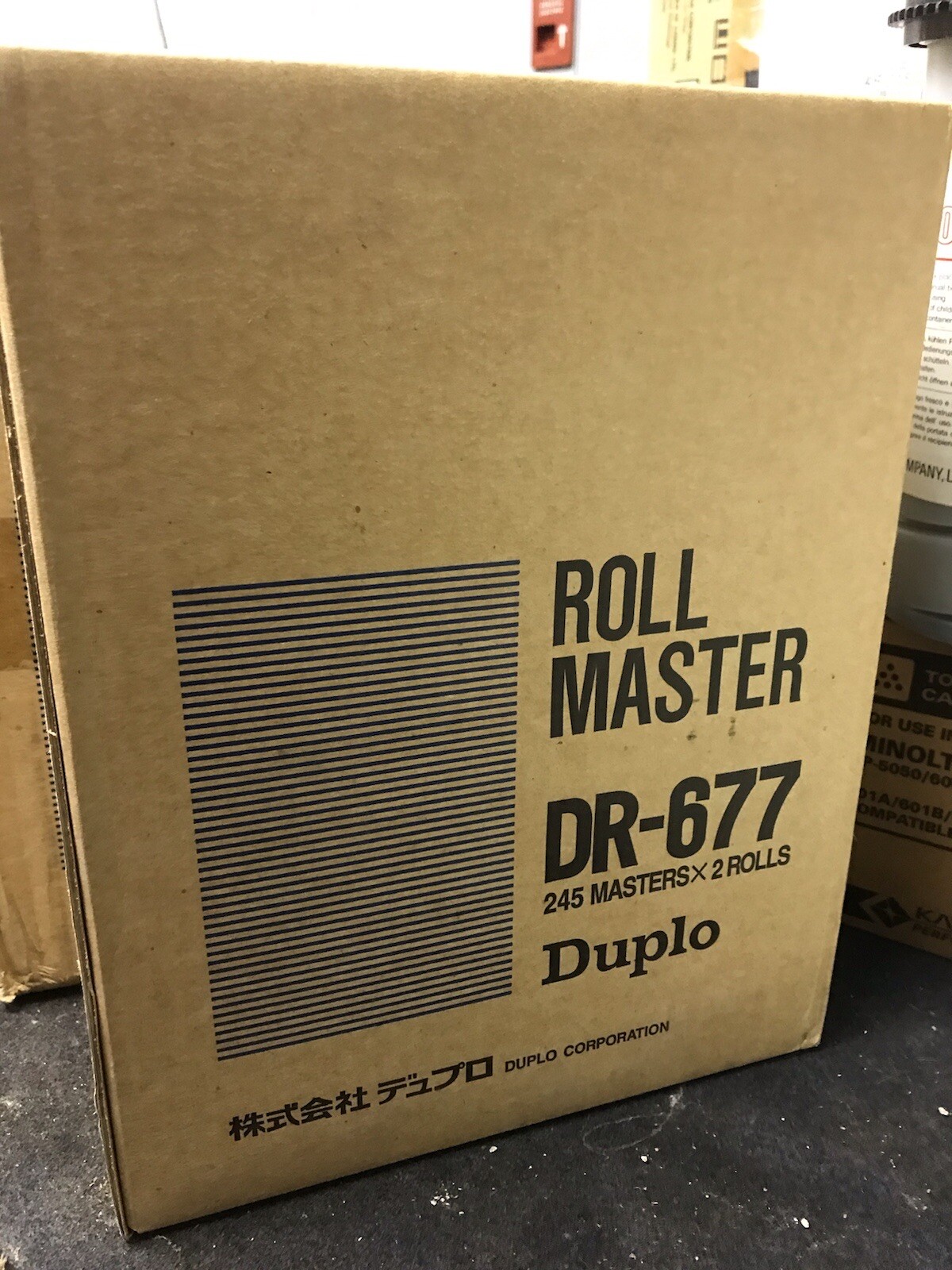 Duplo Roll Master DR-677 Genuine OEM 245 Mastersx2Rolls per box DP3100 ...