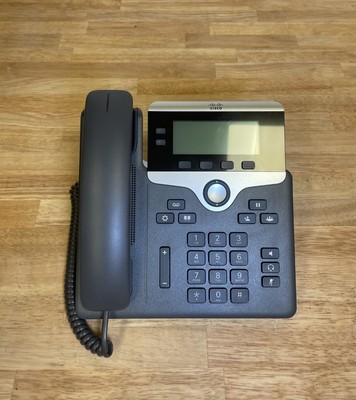 Cisco IP Phone 7821 with Multiplatform Phone - Black 882658996368 | eBay