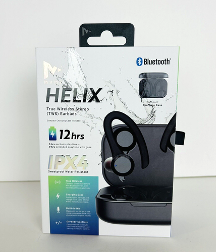MVMT Helix True Wireless Stereo Earbuds 12hrs IPX4 Bluetooth Compact ...
