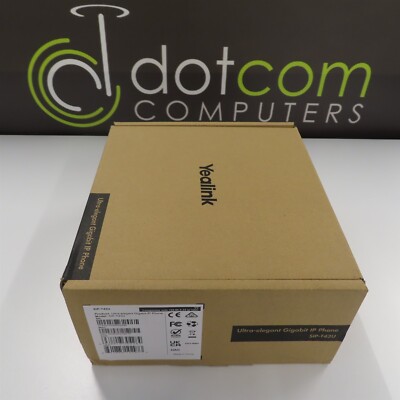 Yealink SIP-T43U Ultra-elegant Gigabit IP T43 U VOIP Color Display | eBay