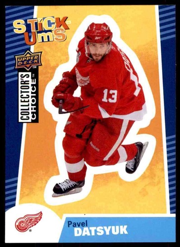 2009-10 Collector's Choice Stick-Ums Pavel Datsyuk Detroit Red Wings # ...
