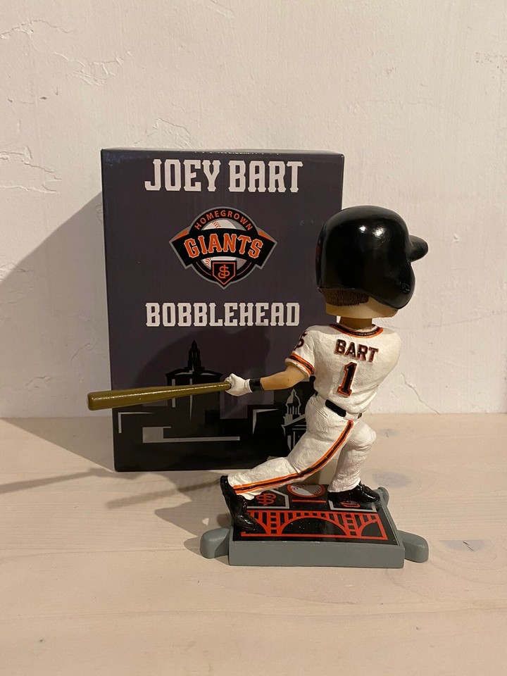 San Francisco SF Giants Joey Bart Bobblehead, 2019 SGA San José Giants ...