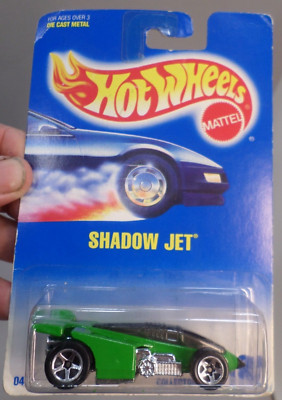 Hot Wheels 1992 Shadow Jet Collector No. 182, 5 Spoke Wheels | eBay
