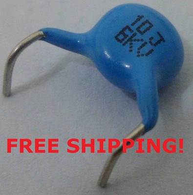 2 pcs. Ceramic Capacitor 10pF / 6KV (6000V)﻿ / 10 6KV. 10J 6KV | eBay