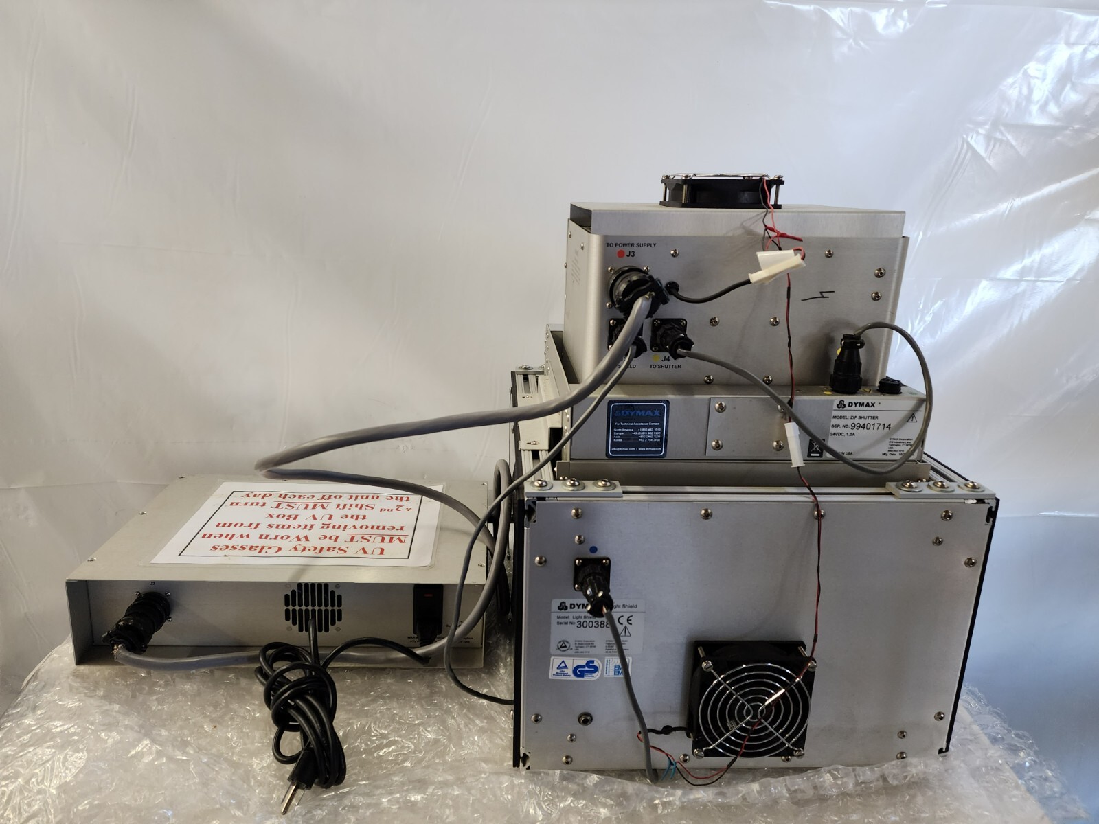 DYMAX MODEL 2000 FLOOD, ECE ZIP SHUTTER, LIHT SHEILD, 400 WATT POWER ...