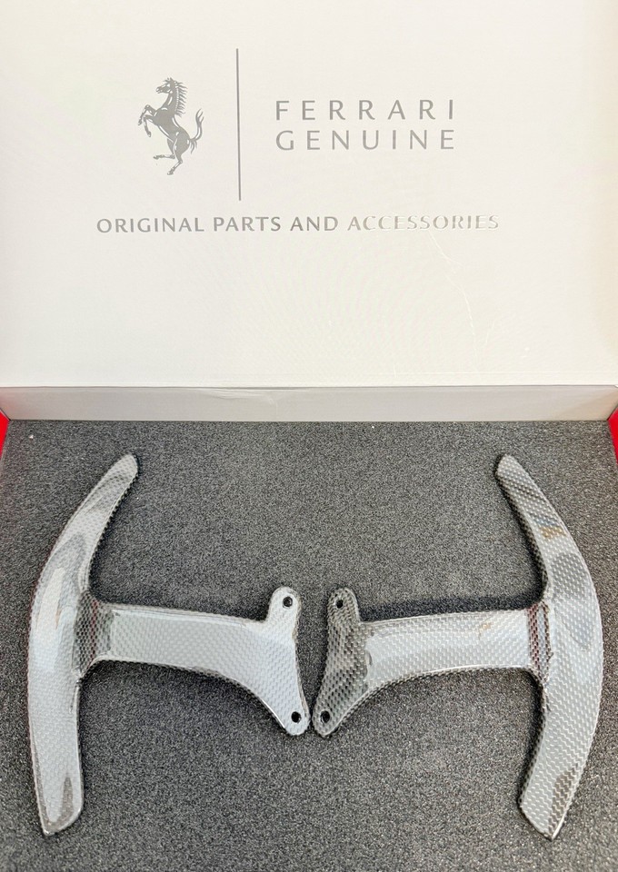 OEM Ferrari 488 F8 812 GTC Portofino Carbon Fiber F1 Longer Paddle ...
