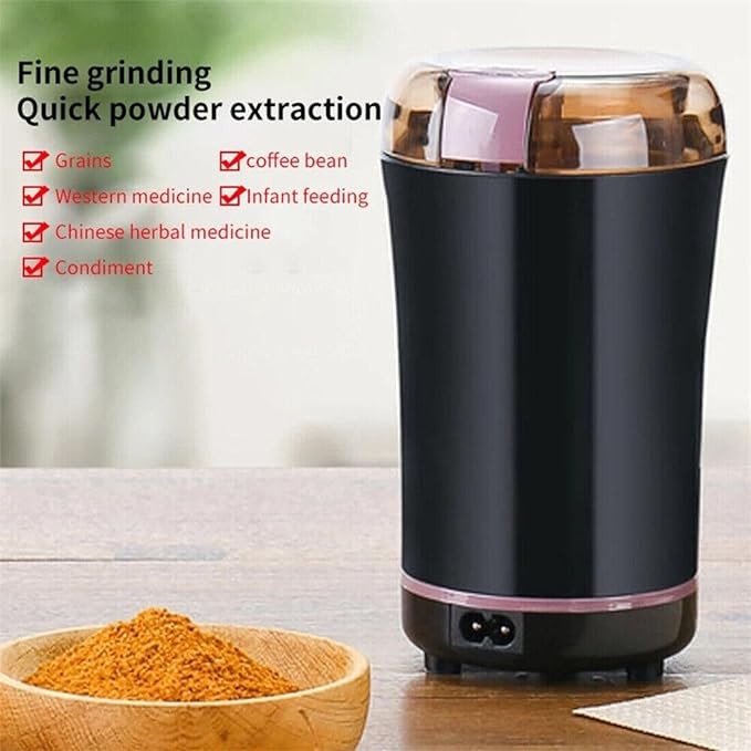 Mini Kitchen Electric Coffee Grinder Cereal Nut Bean Spice Grain Grinding Machin | eBay UK