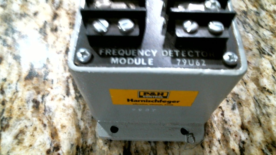 P&H HARNISCHFEGER 79U62 FREQUENCY DETECTOR MODULE - FREE SHIPPING | eBay