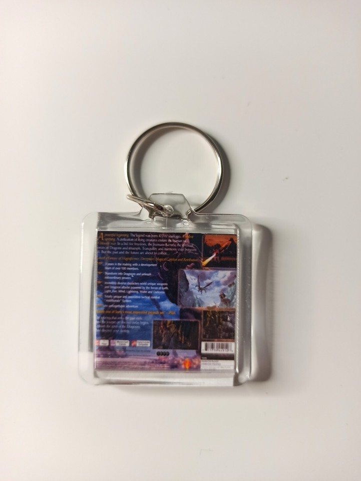The Legend of Dragoon Keychain ps1 711719449126| eBay