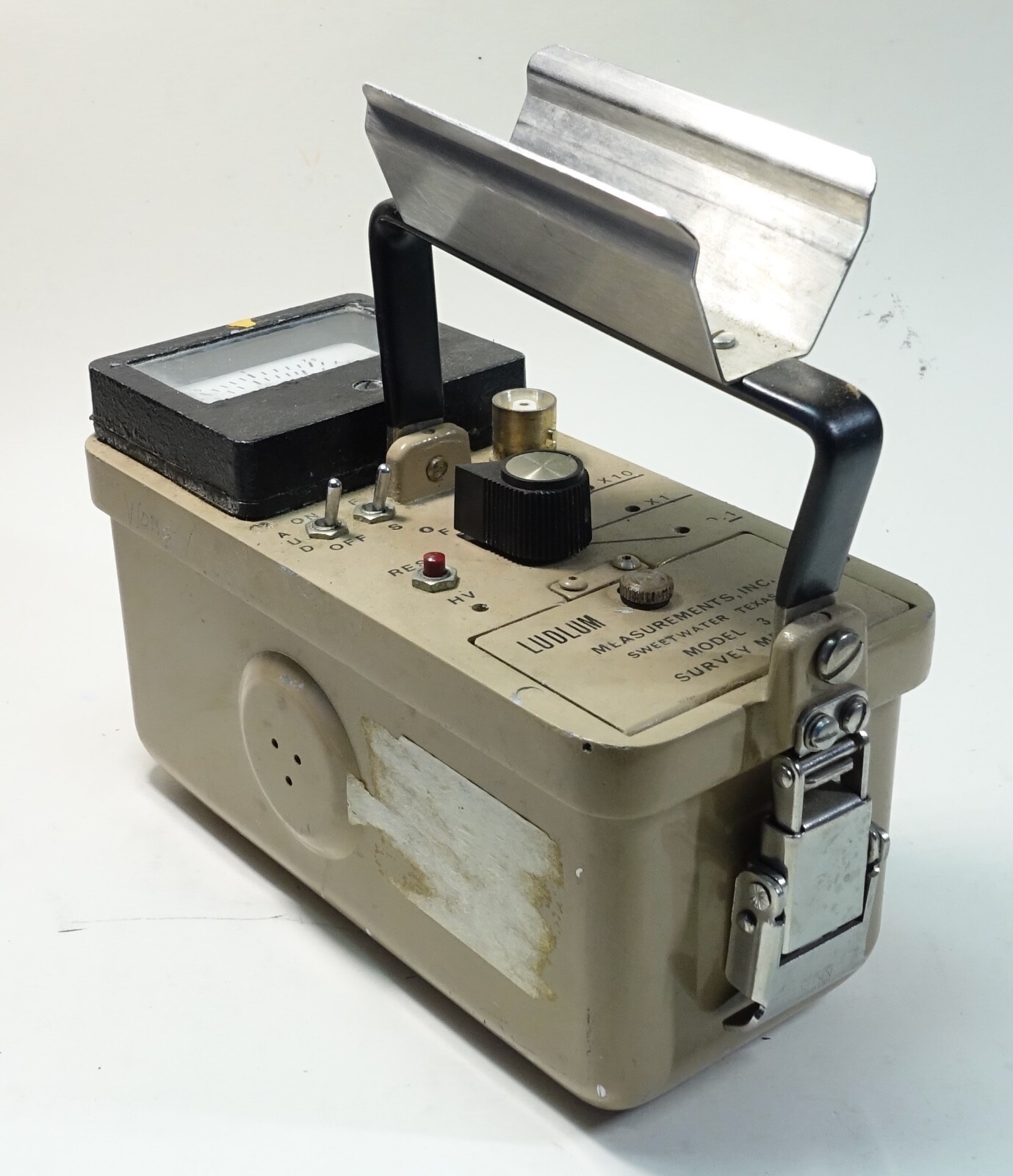 Ludlum Measurements Model 3 Geiger Survey Meter; Powers ON for Parts ...