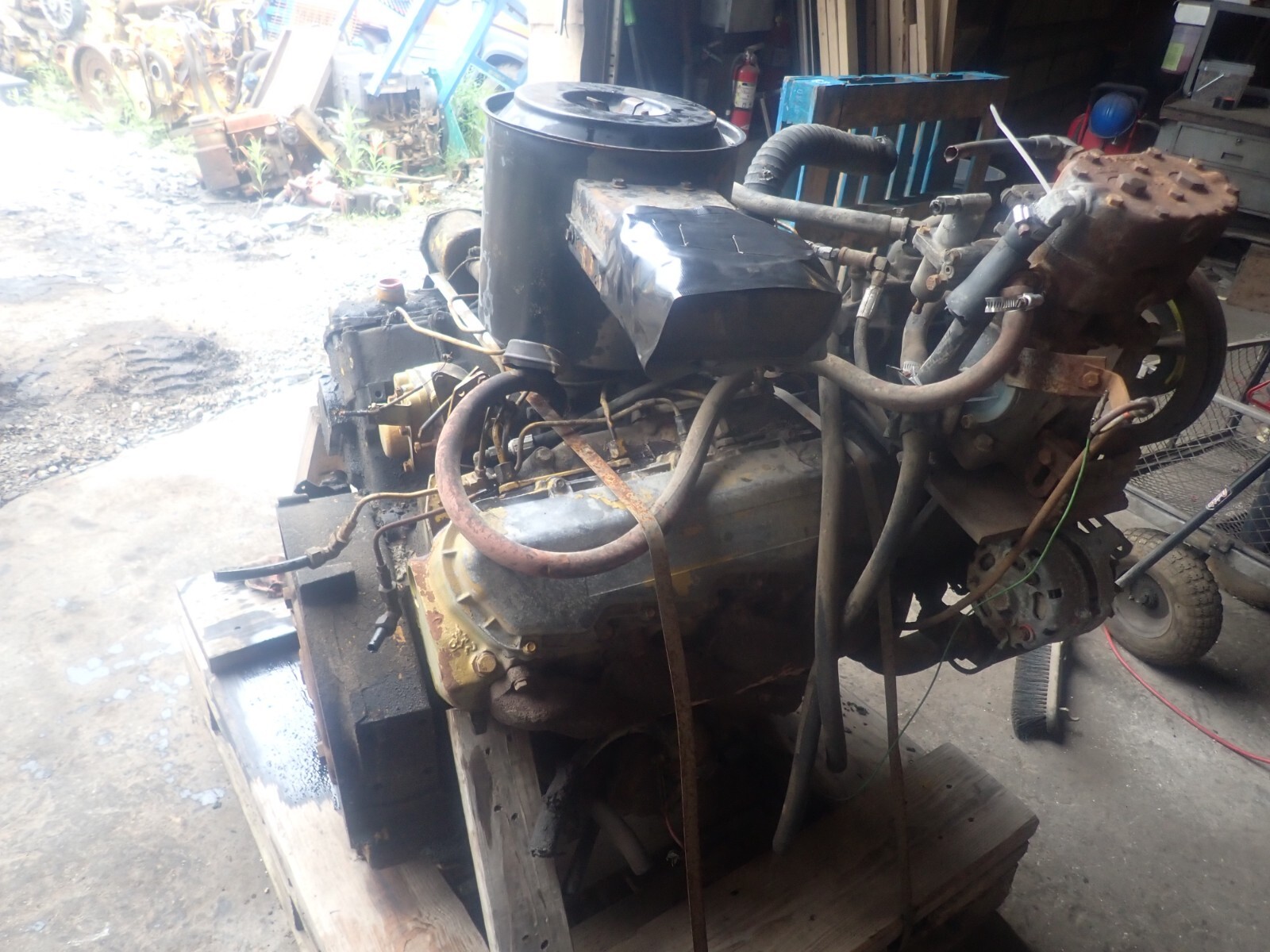 Caterpillar 1145 Diesel Engine RUNS EXC. VIDEO! CAT Truck V8 3208 | eBay