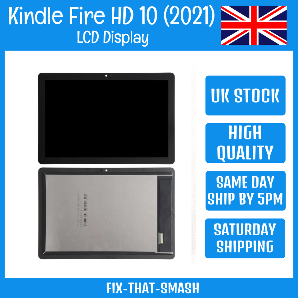 Amazon Kindle Fire HD 10 (11th Gen) 2021 T76N2B LCD Screen Display ...