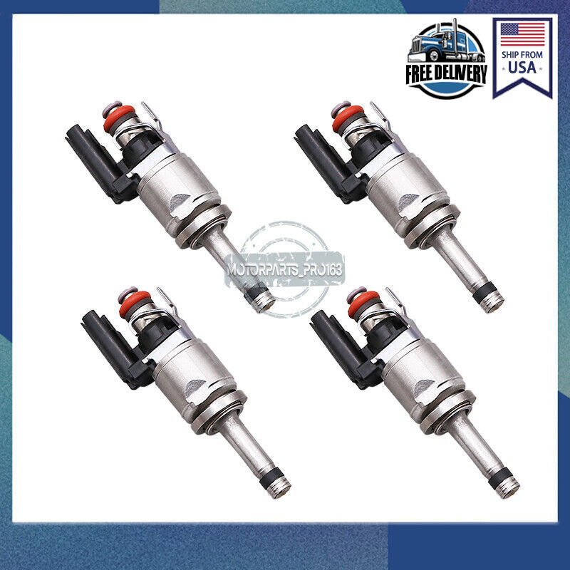 4Pcs 31336653 31303495 Fuel Injectors For 2014-15 Volvo S60 S80 XC60 ...