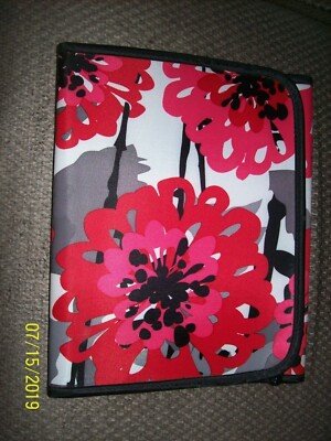 Thirty-One Bold Bloom Red Tri-Fold Organizer IPad/Tablet Case | eBay